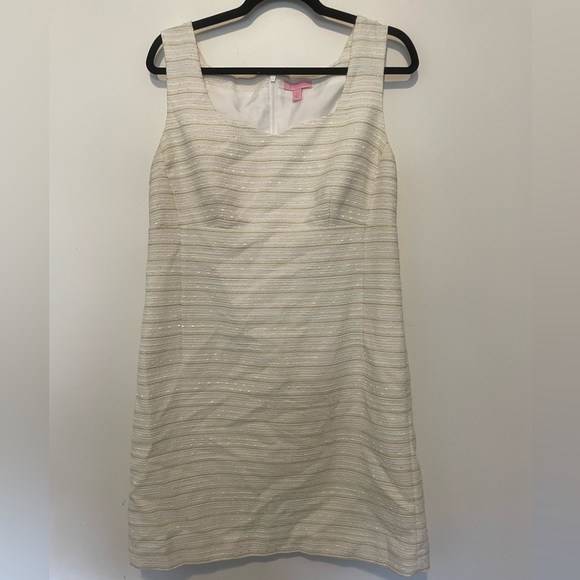 Lilly Pulitzer | Dresses | Lilly Pulitzer Ladley Metallic Boucle Dress ...